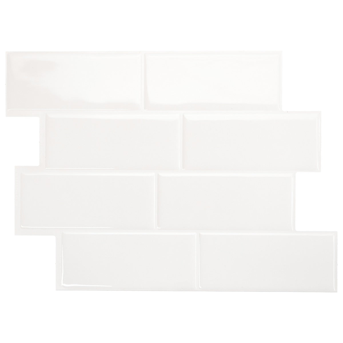 Peel and Stick Backsplash Tile - Metro Blanco | The Smart Tiles – Smart ...