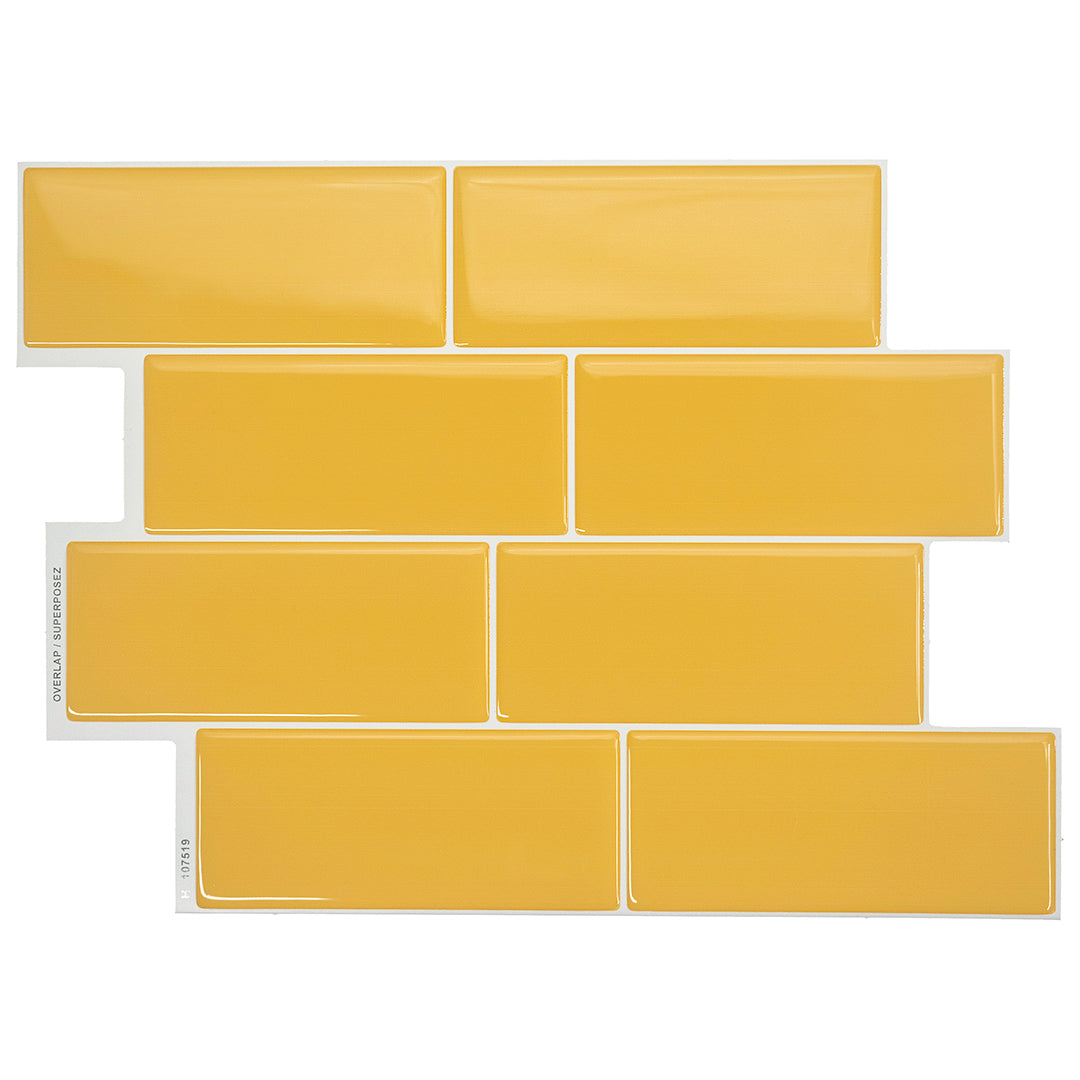 Peel and Stick Backsplash Tile - Metro Sunny | The Smart Tiles – Smart ...